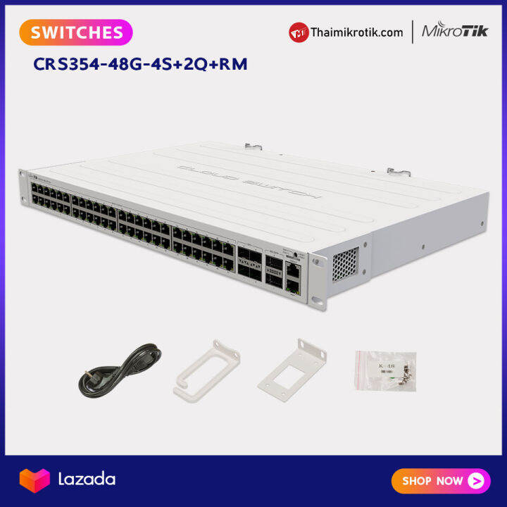 Mikrotik CRS354-48G-4S+2Q+RM | Lazada.co.th