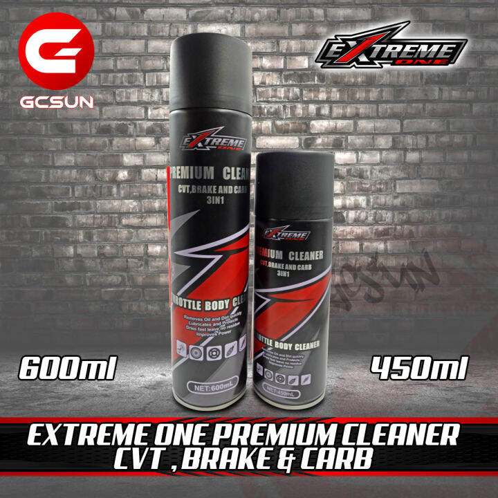 EXTREME ONE PREMIUM CLEANER,CVT,BRAKE &CARB-GCSUN MOTORCYCLE | Lazada PH