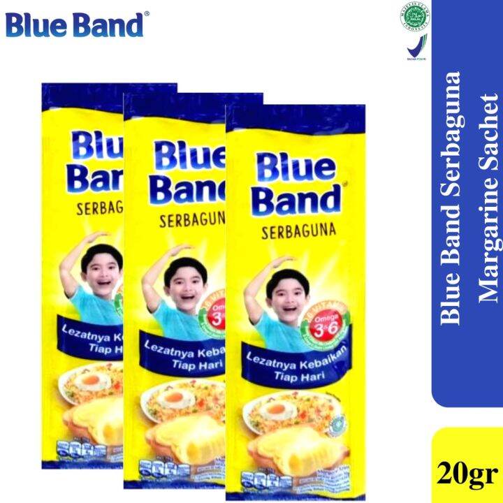 BLUE BAND Margarin Serbaguna / Mentega Serbaguna 20 gr Sachet Premium ...
