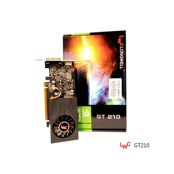 การ์ดจอ GT210 1GB DDR3(REV.2) ของใหม่ | Lazada.co.th