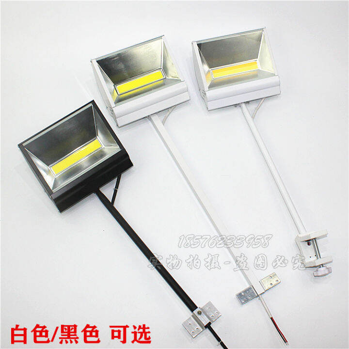 LED long pole and long arm shovel lamp exhibition background wall ...