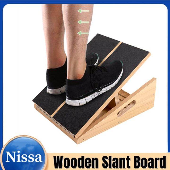 Professional Wooden Slant Board, Adjustable Incline Board and Calf ...