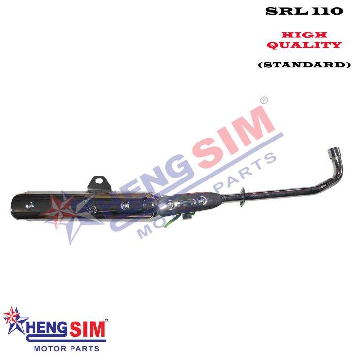SRL 110 EXHAUST MUFFLER (STANDARD) PIPE YAMAHA | Lazada