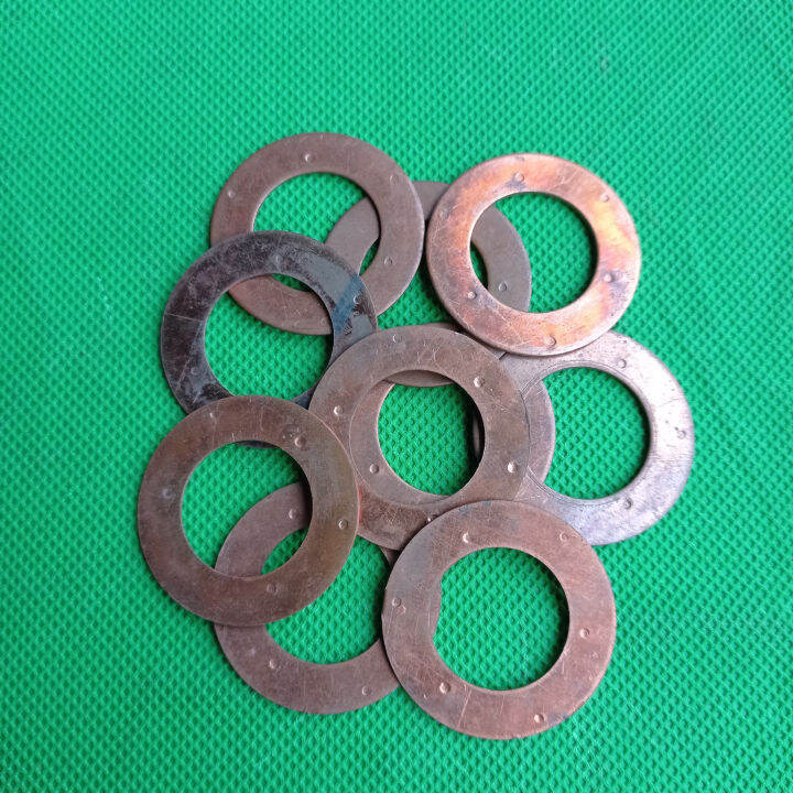 COPPER WASHER TEMBAGA 19mm x 32mm x 1mm [10pcs] | Lazada