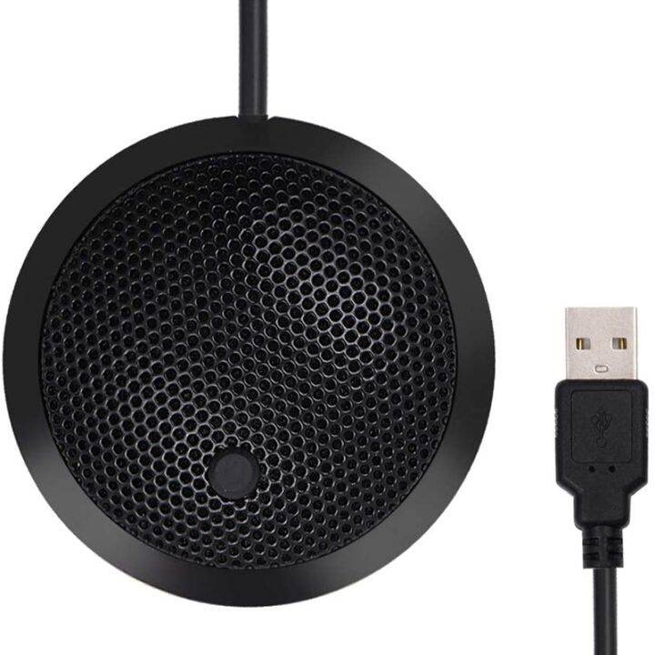 Conference USB Microphone,Omnidirectional Condenser PC Microphone with ...