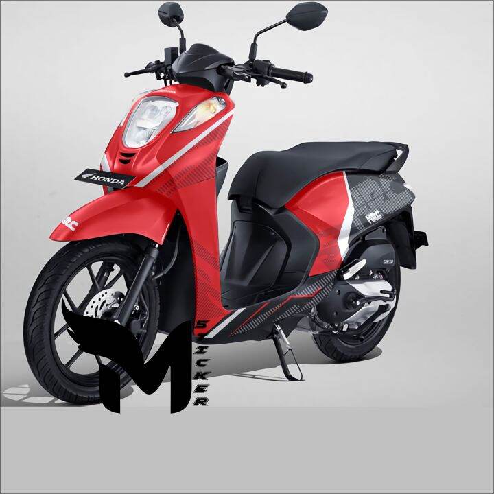 Sticker motor genio full body decal motor genio desain suka" hrc ...