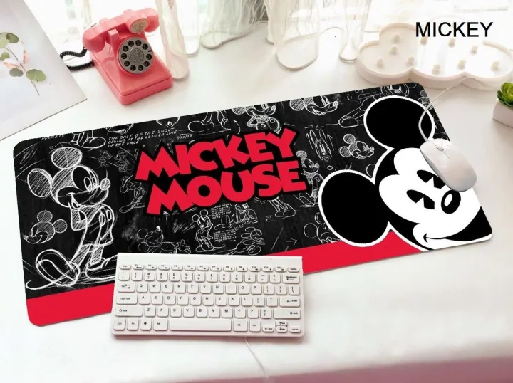 MICKEY MOUSE R แผ่นรอง คีย์บอร์ด รองคีย์บอร์ด keyboard ลาย มิดกึั ...