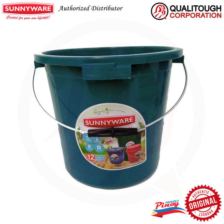 1pc 24 Liter (6 Gal) Pail NO Cover 24L Pail w/ & w/o Cover [ Sunnyware ...