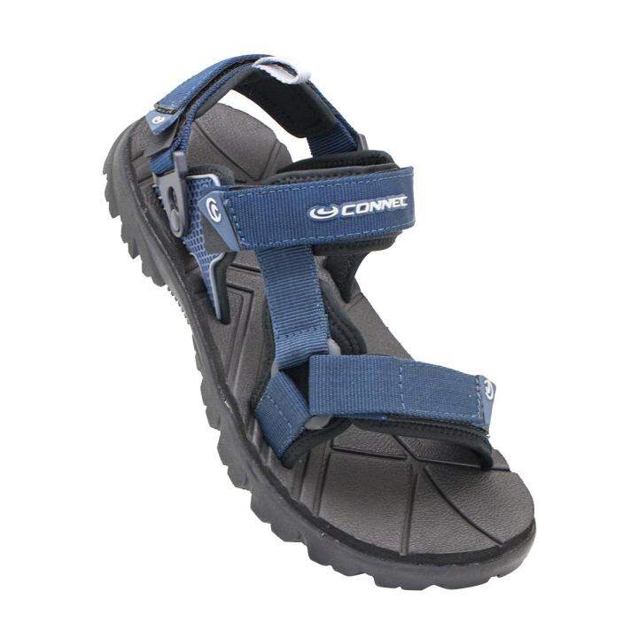 Connec Dieng Sandal Biru (Men) - Dengan Fitur Hypersoft Insole | Lazada ...