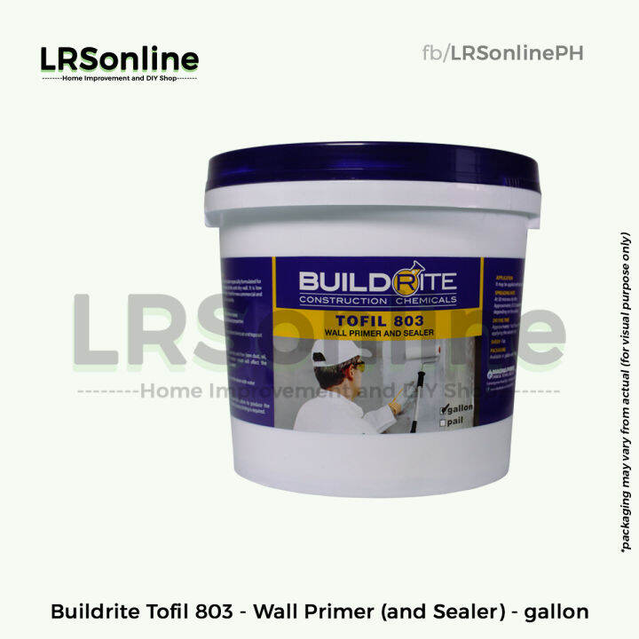 Buildrite Tofil 803 Wall Primer and Sealer | Lazada PH