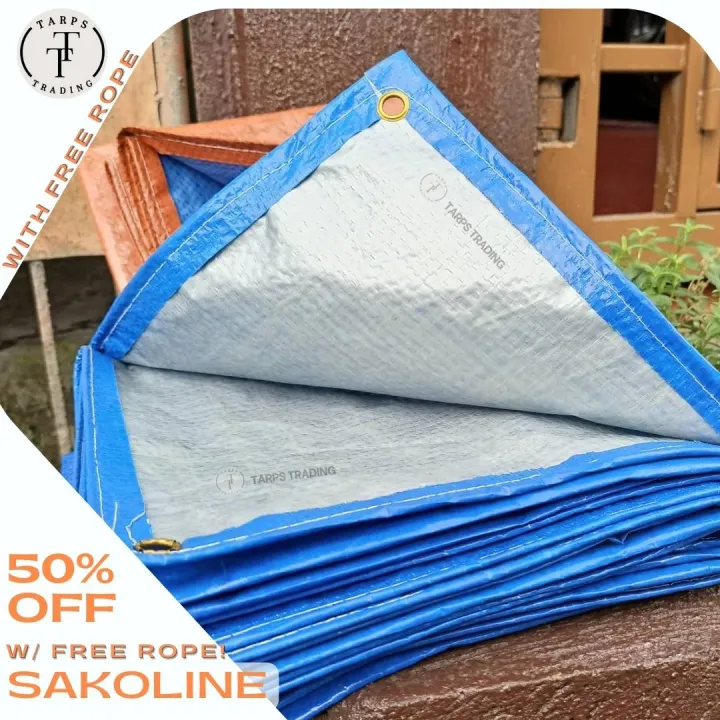 8X3FT HIGH QUALITY SAKOLINE 100% WATERPROOF TRAPAL LONA TOLDA TARPAULIN ...