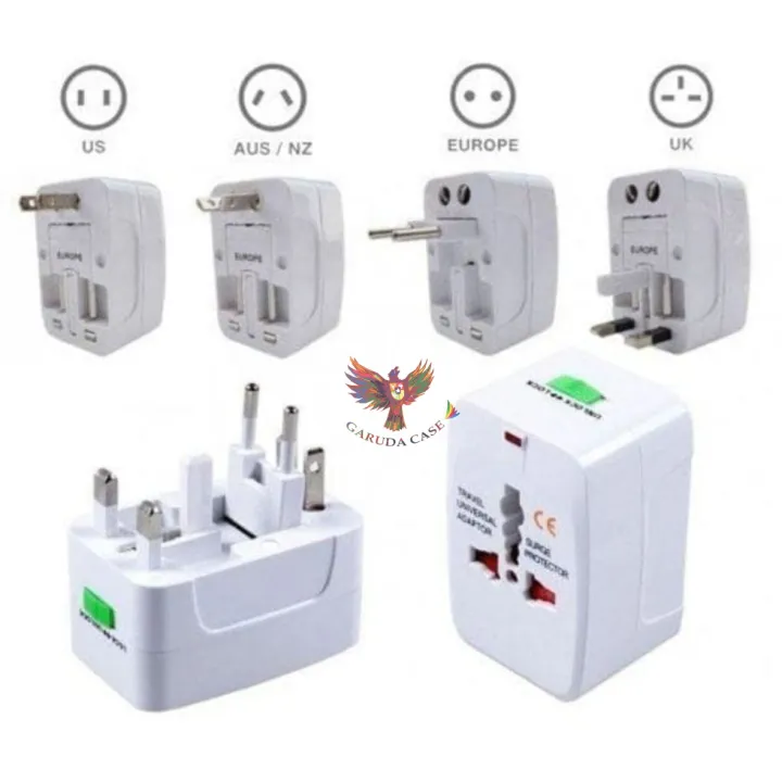 GRC Travel Adaptor Internasional Colokan Universal | Lazada Indonesia