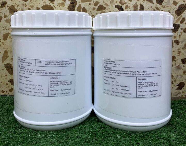 PHOSPHITE Asid Fosforus (1kg) + Kalium Hidroksida (1kg) Menguatkan daya ...
