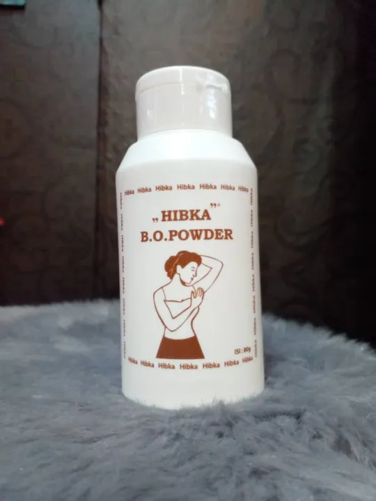 HIBKA B.O POWDER (BOTOL) 80G | Lazada