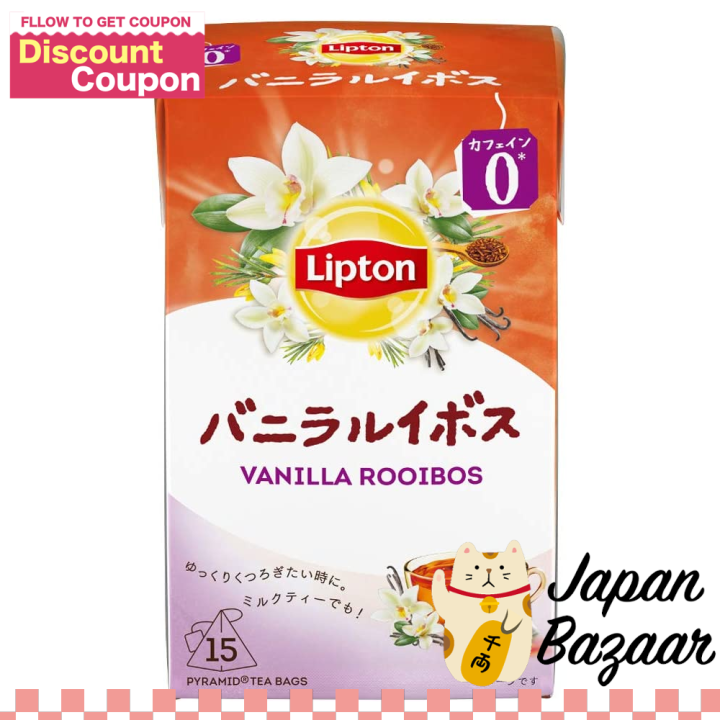 Lipton Vanilla Rooibos Tea bag (15 bags) | Lazada PH