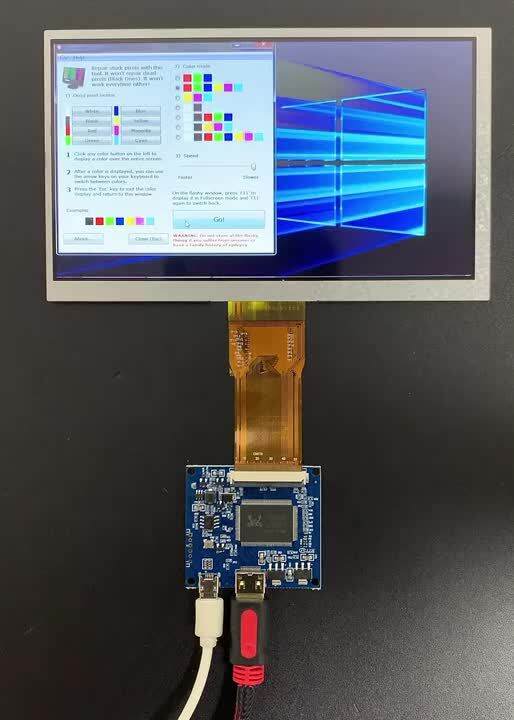 7 Inch 1024*600 Multipurpose Portable DIY LCD Screen Display Monitor ...