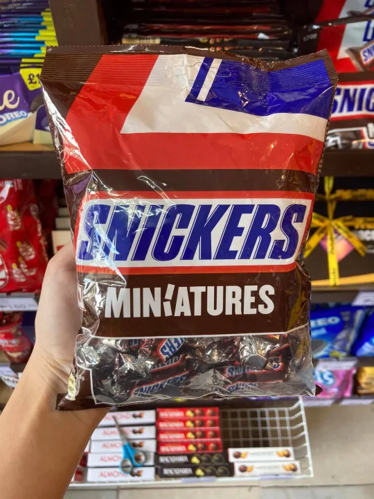 Snickers Miniatures Chocolate 150g | Lazada PH