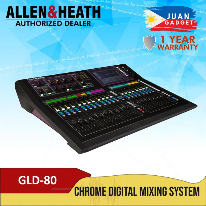 Allen & Heath GLD-80 Compact Digital Mixing Surface | JG Superstore ...