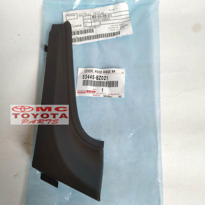 Cover Hood Hinge / karet samping Kap Mesin kanan ALL New Avanza Xenia ...
