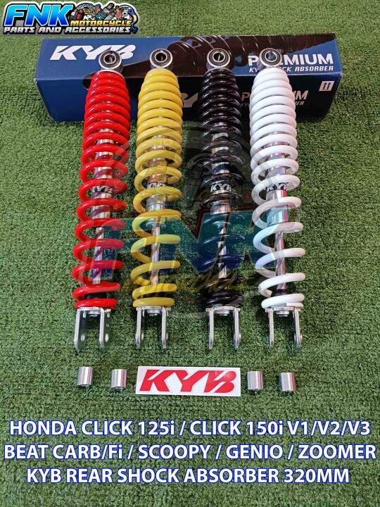 HONDA CLICK 125i / CLICK 150i V1/V2/V3 BEAT CARB/Fi/SCOOPY/GENIO/ZOOMER KYB REAR SHOCK ABSORBER ...