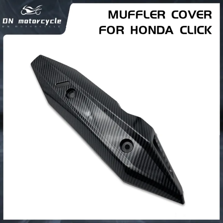 wo- Muffler Cover Heat Guard For Honda Click 125i/150i Carbon v1 v2 v3 ...