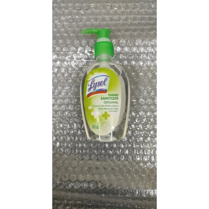 Lysol Hand Sanitizer 200ml | Lazada PH