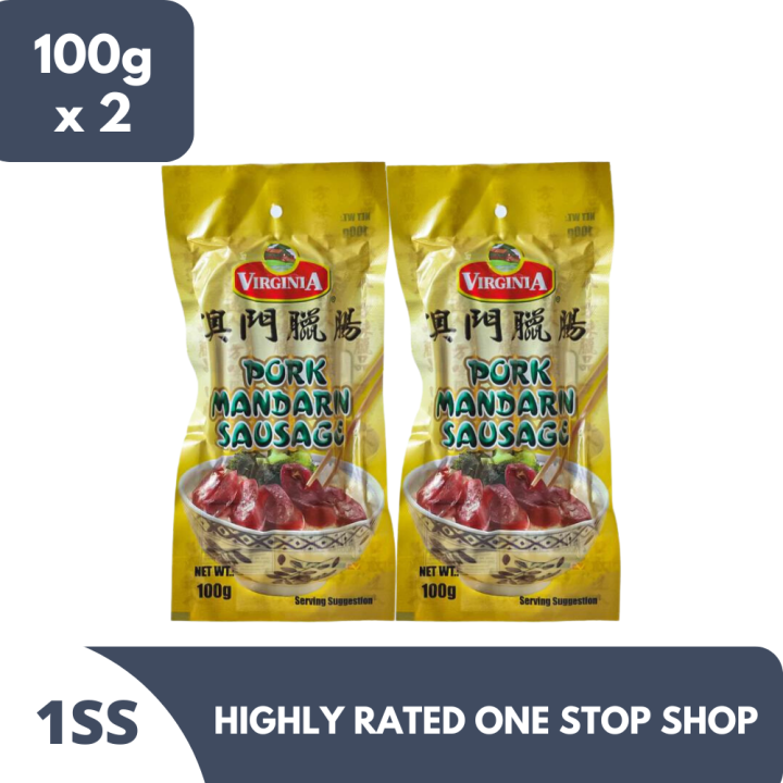 Virginia Pork Mandarin Sausage 100g x 2 | Lazada PH