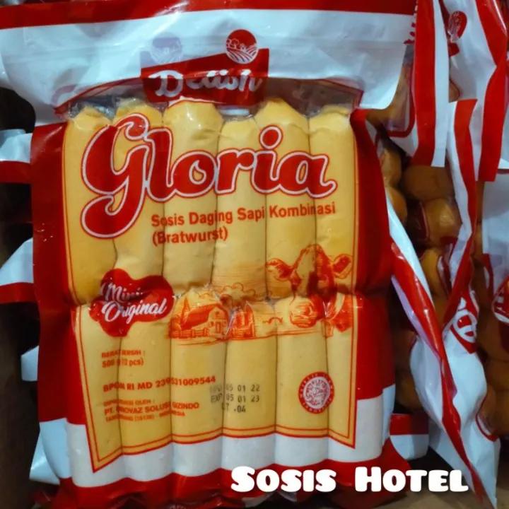 Sosis Daging sapi Gloria 500Gr Bratwrust Sosis Hotel | Lazada Indonesia