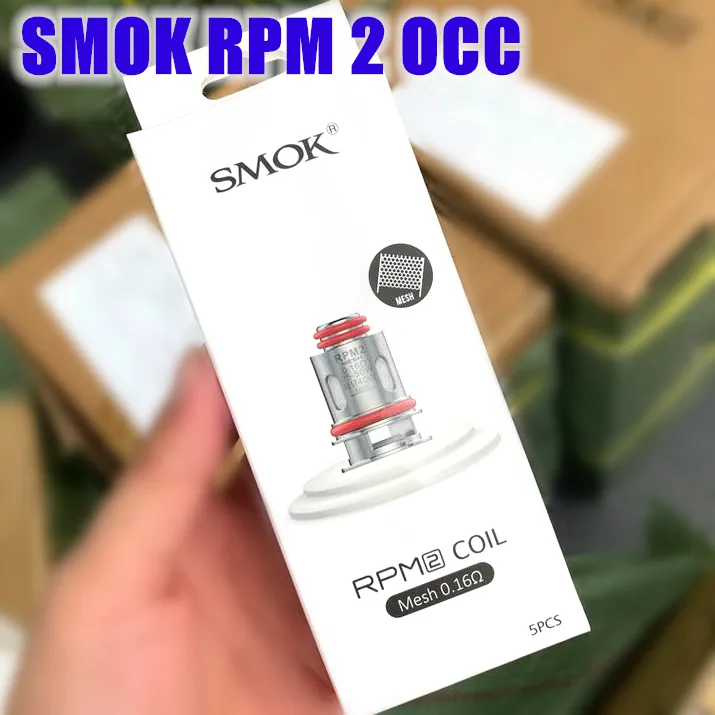 [Ship Today] SMOK RPM2 Coil Mesh 0.16ohm and rpm 2 coil DC 0.6ohm Head ...