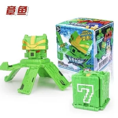 Power Assembling Educational Toys Math Cube Transformation Robot Digits ...