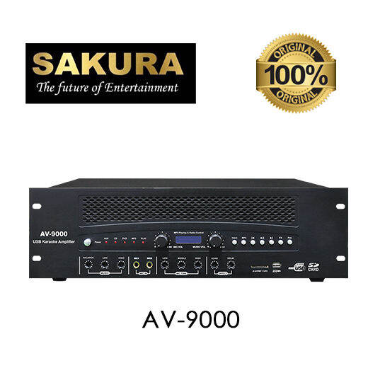 AV-9000 SAKURA DIGITAL STEREO ECHO MIXING AMP | Lazada PH