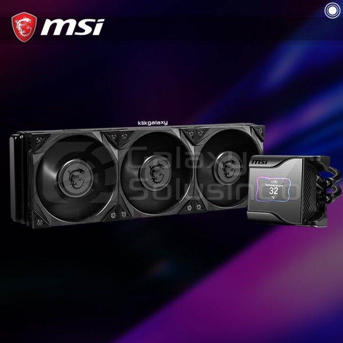 MSi MEG CORELIQUID S360 2.4 Inch IPS Display Liquid CPU Cooler | Lazada ...