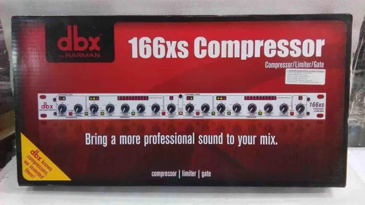DBX 166xs compressor / limiter / gate | Lazada PH