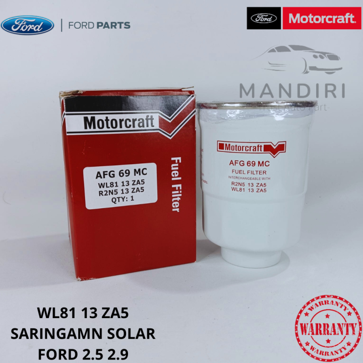 SARINGAN SOLAR FORD RANGER 2.5 2.9 FILTER FUEL FORD ORI WL81 13 ZA5 ...