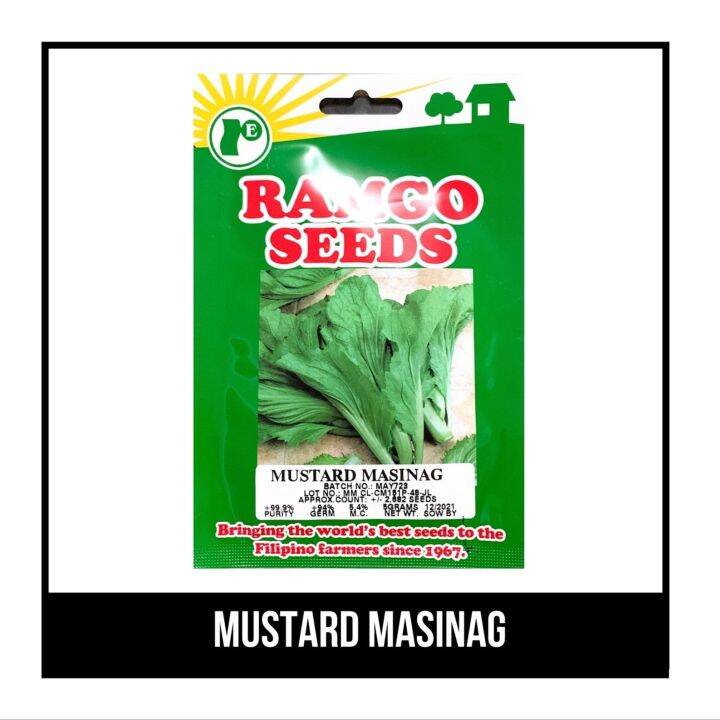 RAMGO Seeds Mustard Masinag | Lazada PH