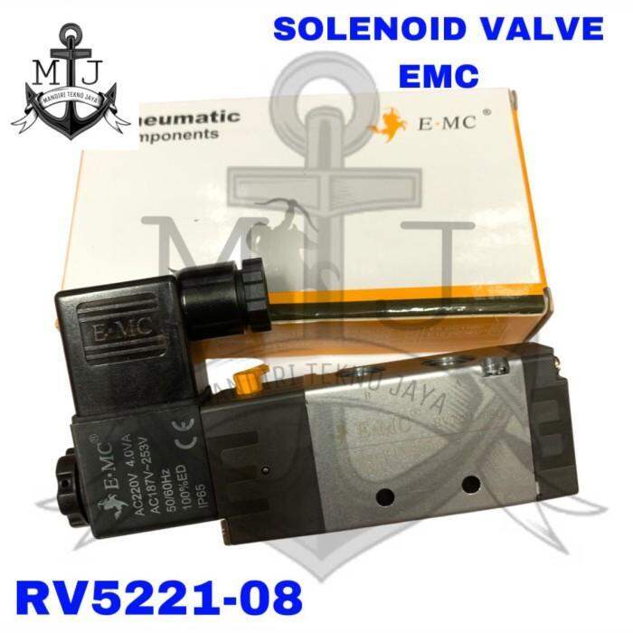 SELENOID VALVE PNEUMATIC EMC RV5221-08Q - CHARLESSTORE5 | Lazada Indonesia