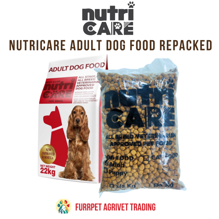 NUTRICARE ADULT DOG FOOD 1kg REPACKED IMPROVED FORMULA FOR DOGS | Lazada PH