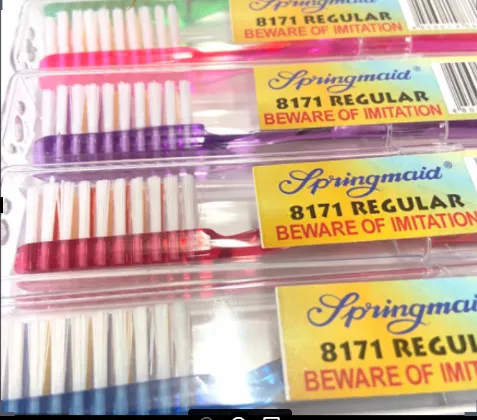 Springmaid toothbrush economy travel portable soft toothbrush - Sold ...