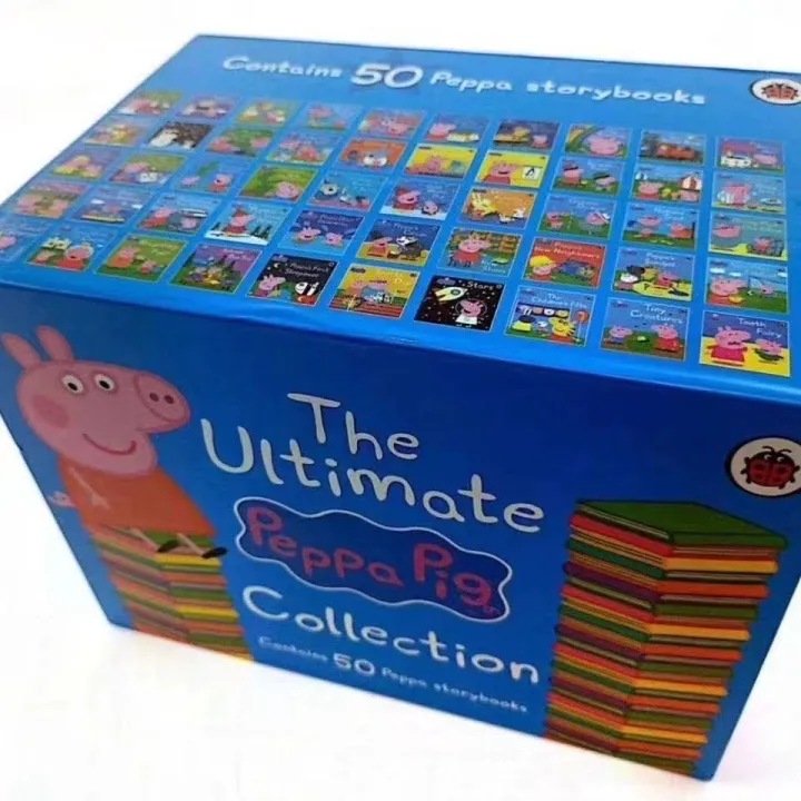 The Ultimate Peppa Pig Collection 50 storybooks with box Childrens book ...