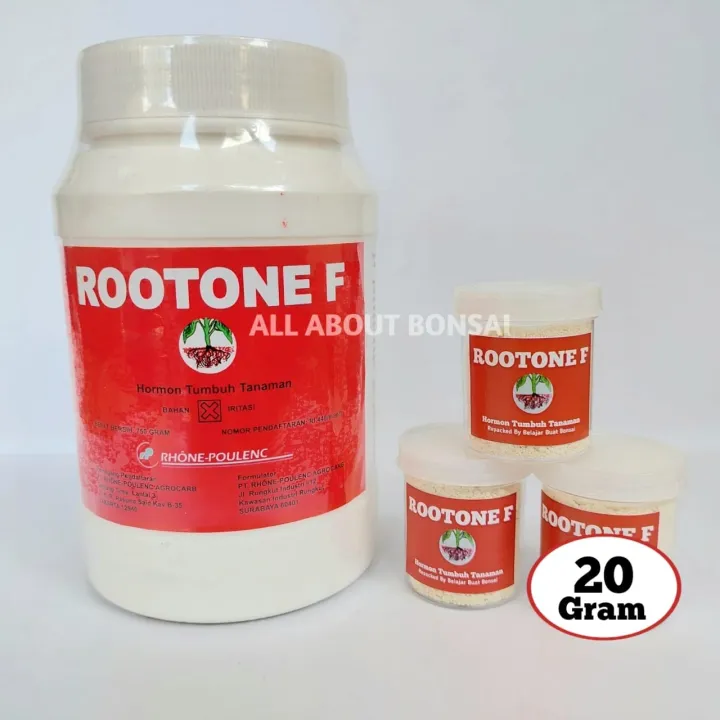 Rootone F Kemasan Repack 20 Gram ZPT Hormon Akar Stek Dan Cangkok ...