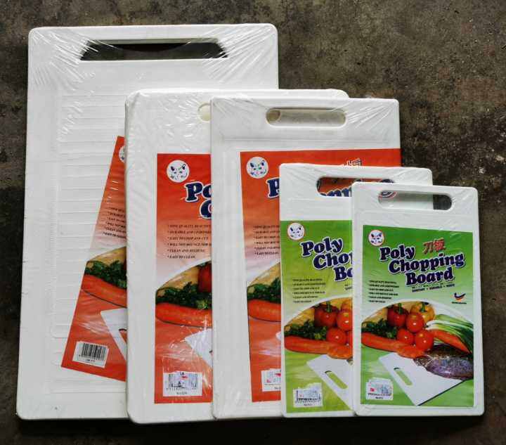 Poly fiber chopping cutting board/Papan potong fiber plastik | Lazada