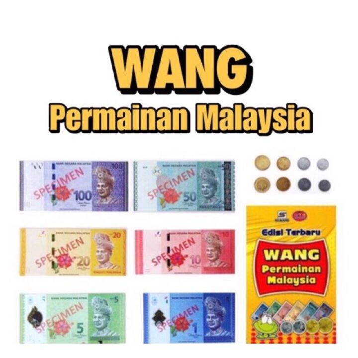 Children MONEY Learning Kit Sets Wang Permainan Malaysia Ringgit ...