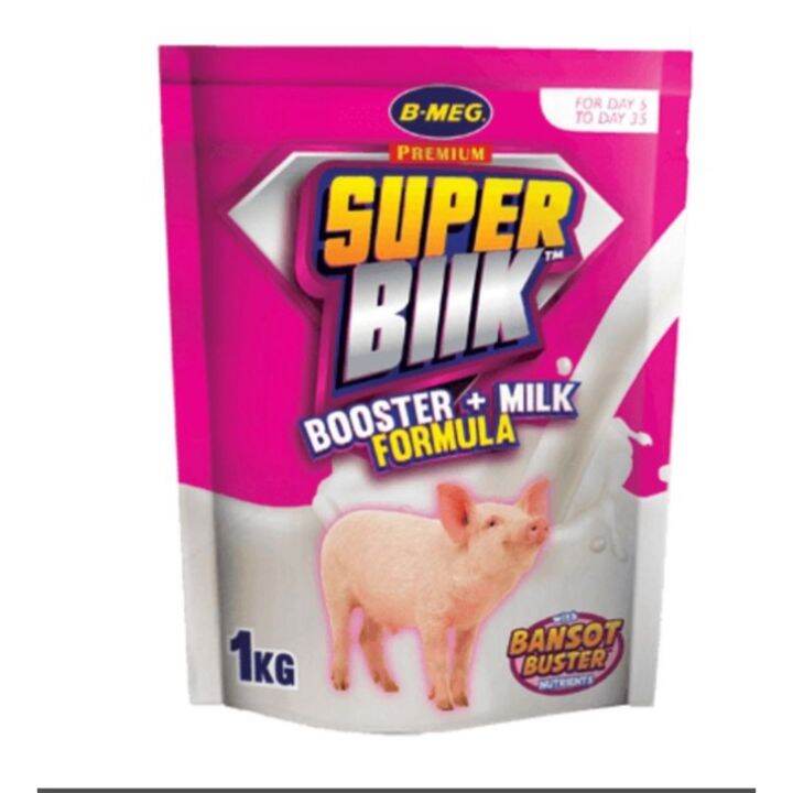 Booster+Milk Formula 1kg for PIGLETS Bmeg Super Biik | Lazada PH
