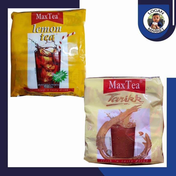 Max Tea Maxtea Teh Tarik Lemon Tea Bag Pack Isi 30 Sachet | Lazada ...