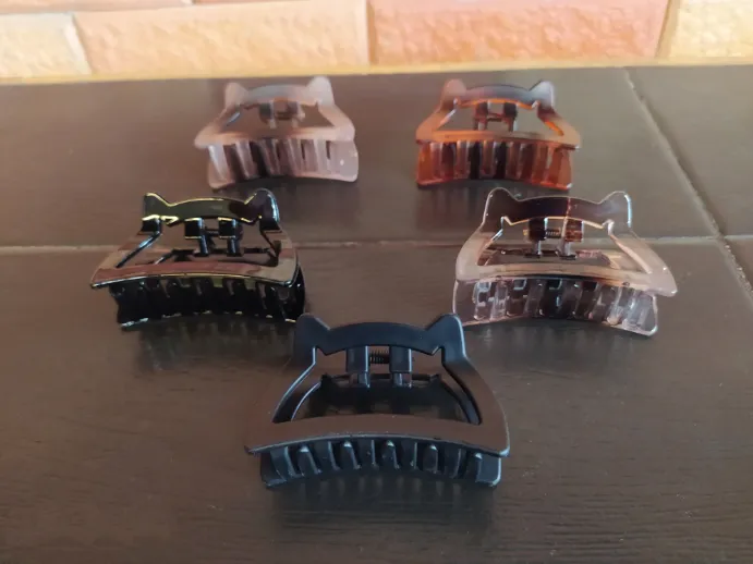 Korean Retro Style Claw Clamps Cat Design | Lazada PH