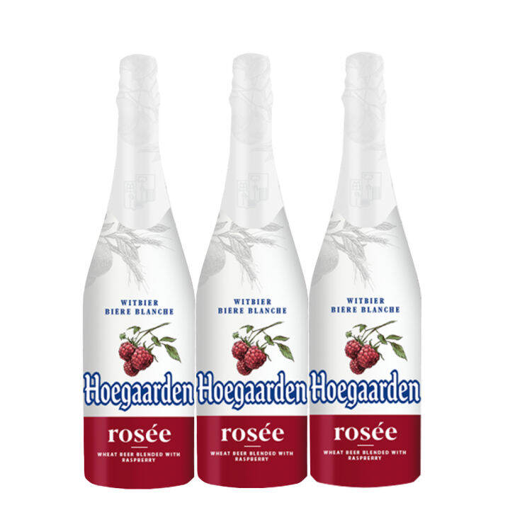 Hoegaarden Rosee Beer 650ml Bottle x3 (3 Bottles) | Lazada PH