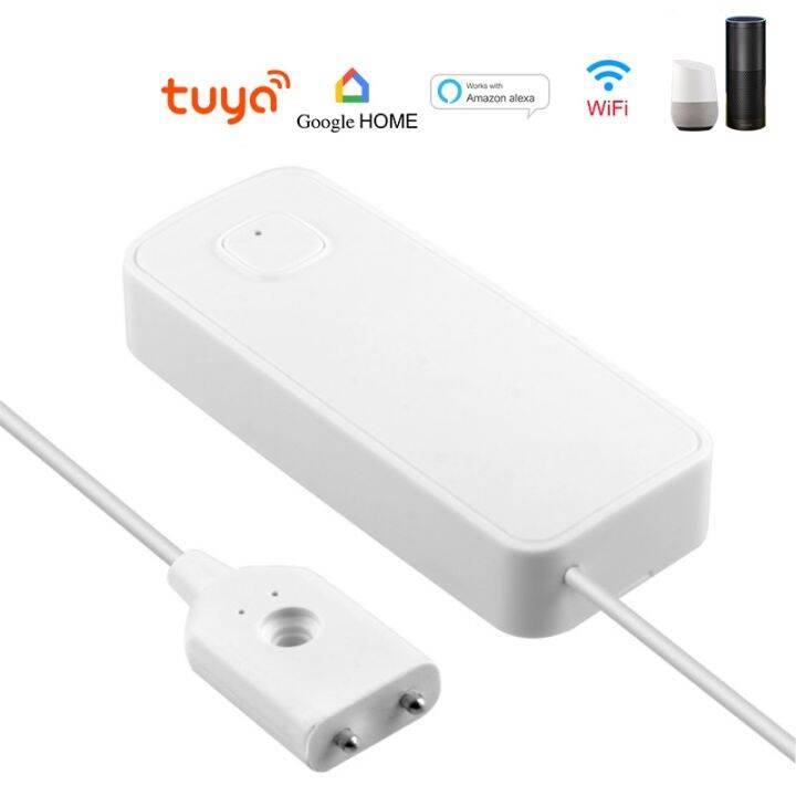 Tuya Wifi Smart Water Leak Sensor Water Overflow Level Detector ...