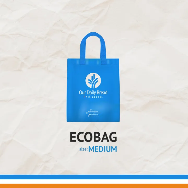 ODB Eco Bag Blue - Medium | Lazada PH