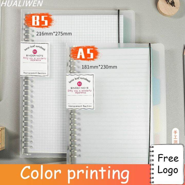 【CW】 A4 A5 B5 Notebook Loose Binder 2023 Planner Supplies - Aliexpress | Lazada PH