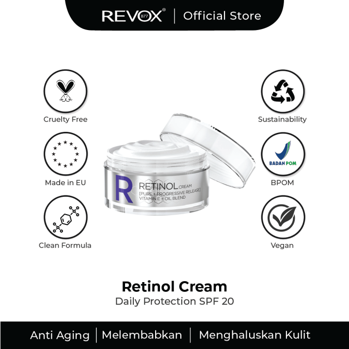 REVOX B77 Retinol Daily Protection SPF20 50ml | Lazada Indonesia